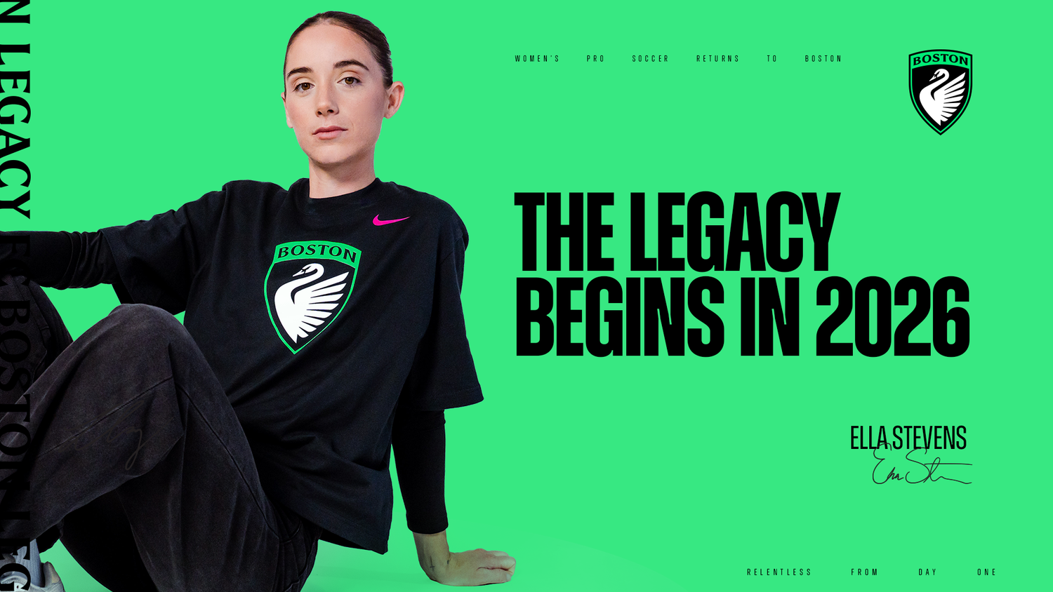 Ella Stevens – Boston Legacy FC