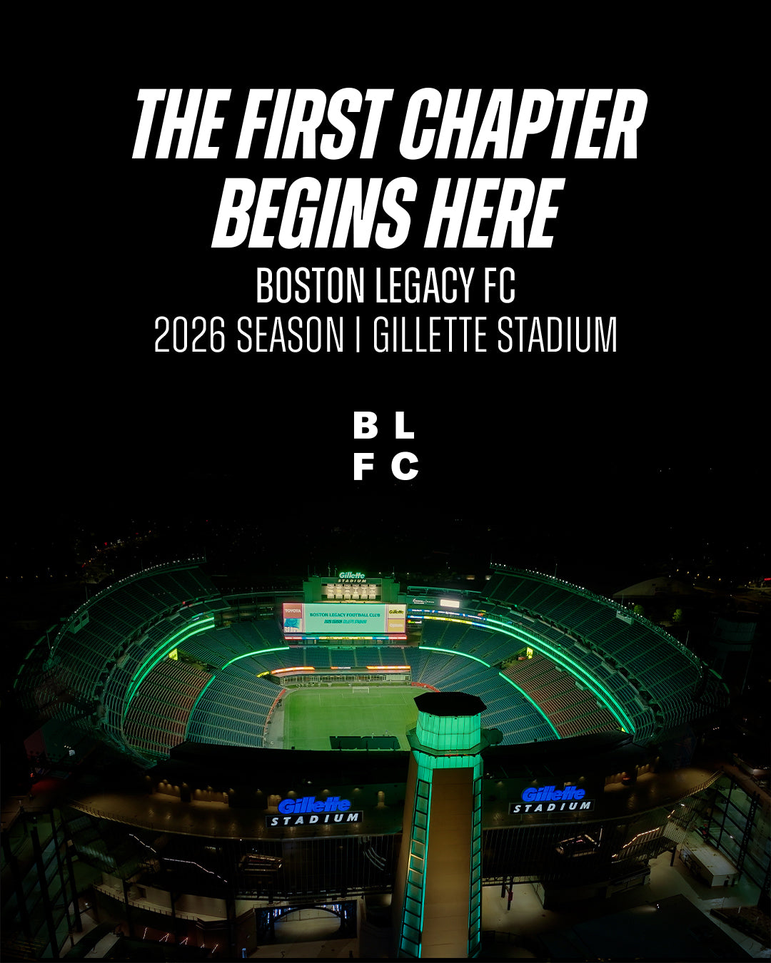 Boston, it's a great day to start a new legacy | Boston Legacy FC