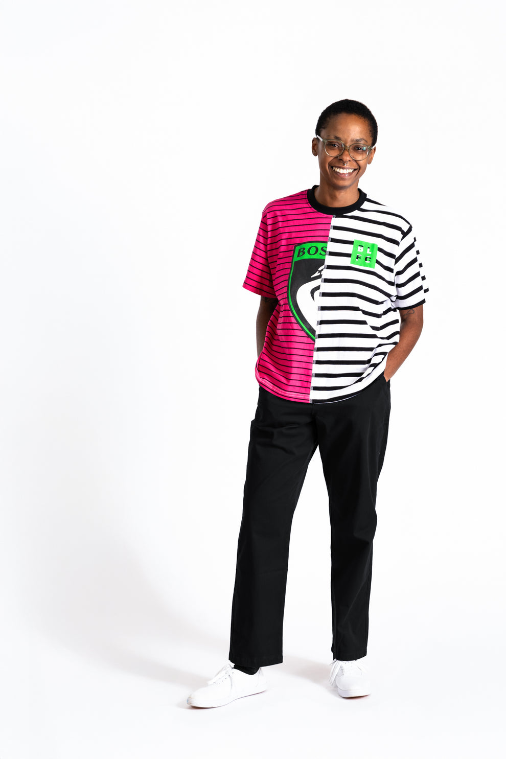 PDL x BLFC Upcycled Twin Tee – Boston Legacy FC