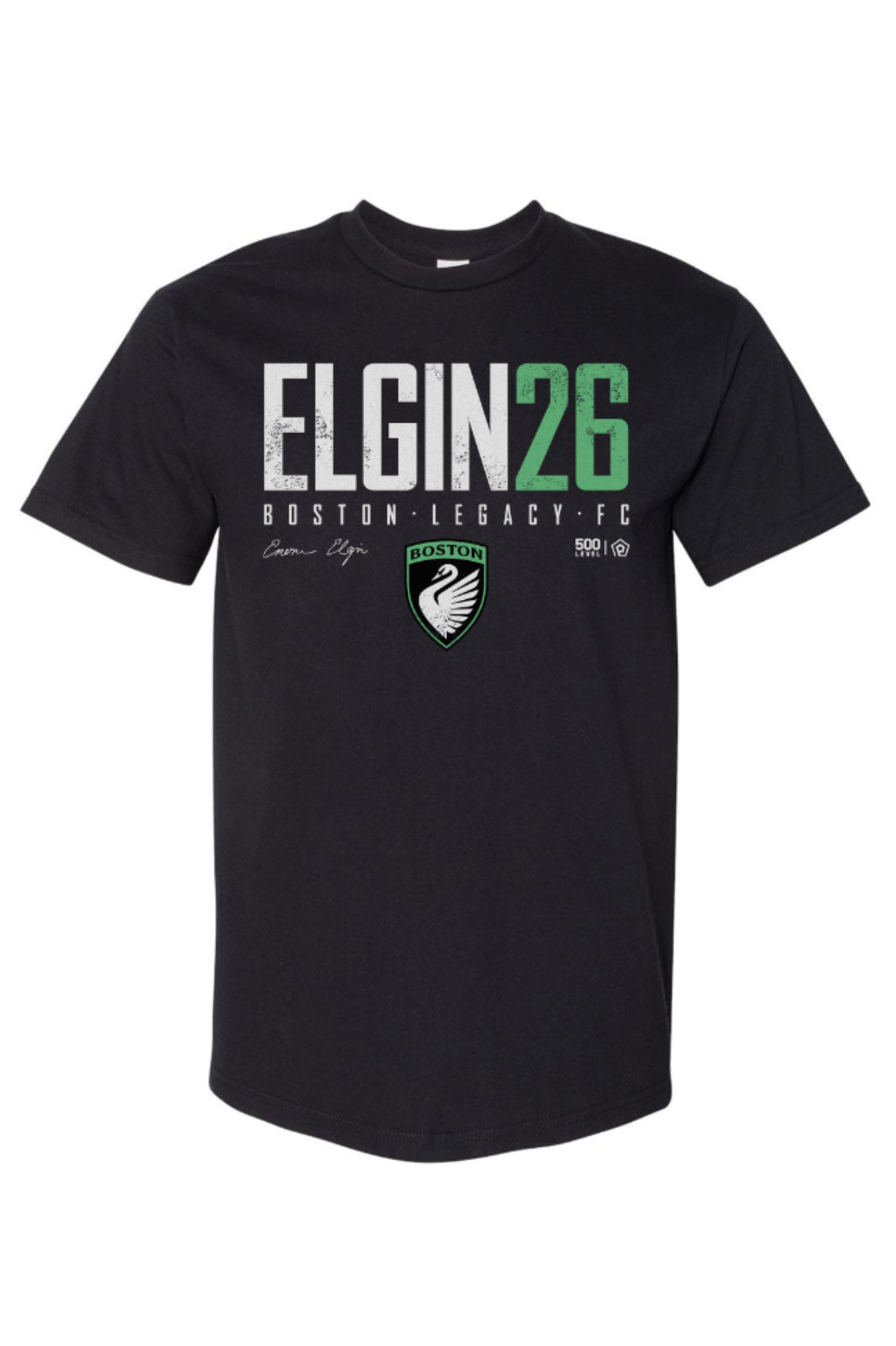 Emerson Elgin Boston Legacy FC Heavyweight Unisex Tee