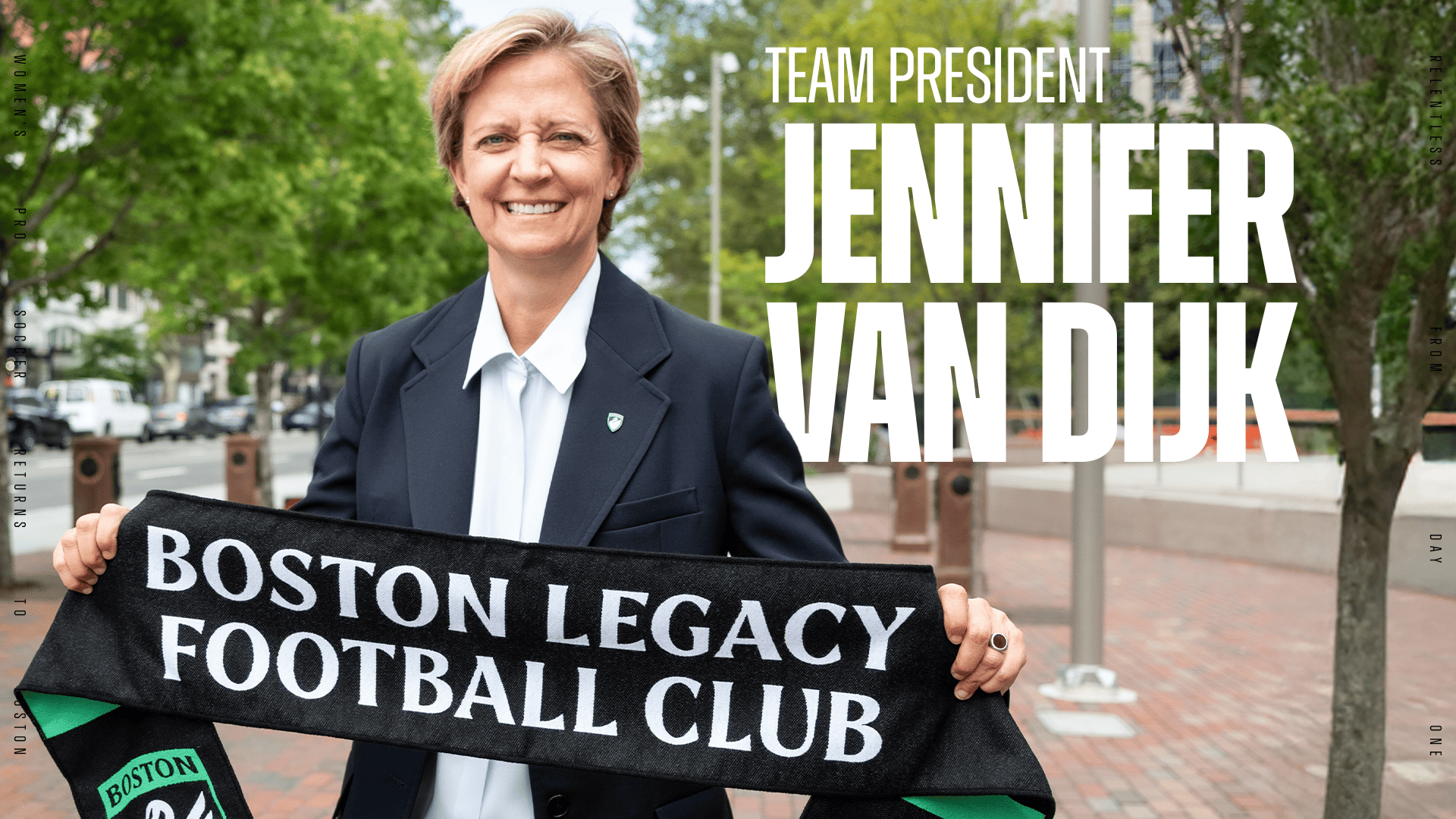 Boston, it's a great day to start a new legacy | Boston Legacy FC